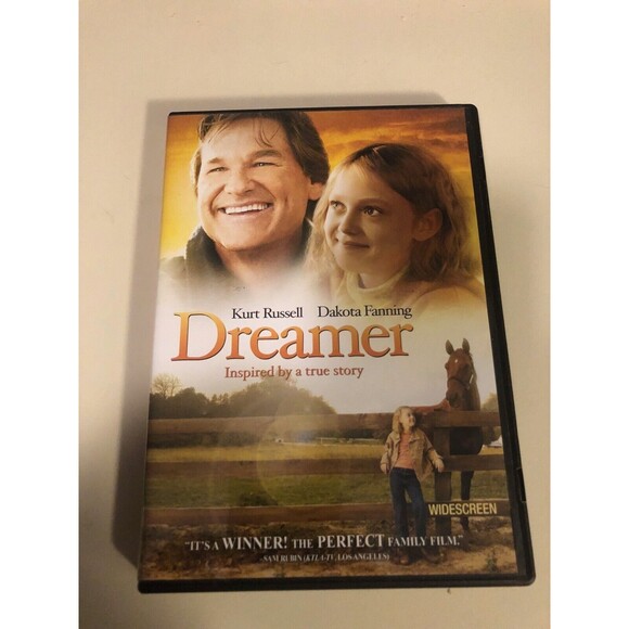 Media | Dreamer Dvd 206 Widescreen Kurt Russell Dakota Fanning | Poshmark